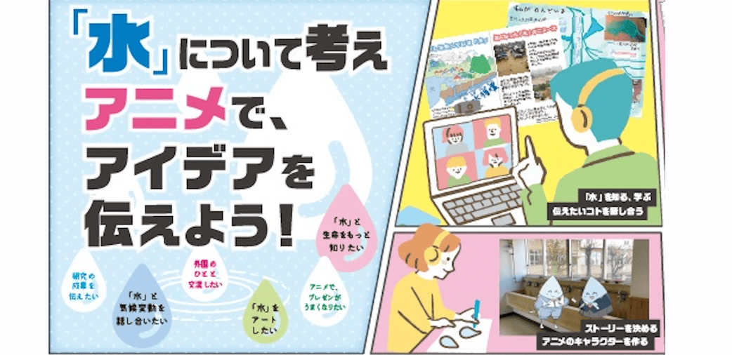 【12/22(日)開催】高校生と日本語学習者のワークショップ2024 ファイナルプレゼンテーション－アニメで表現するCOIL(オンライン国際協働学習)の成果発表 | Qulii(キュリー)